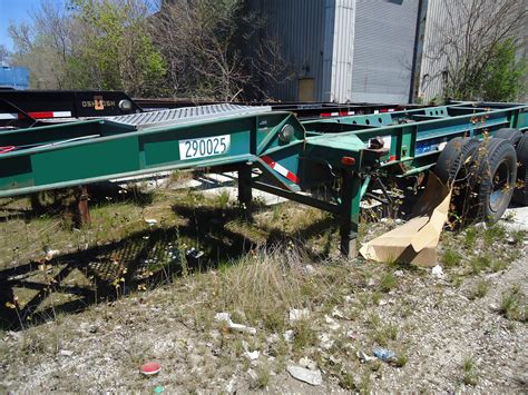 Used Container Chassis 290025a Lr Innova Industries