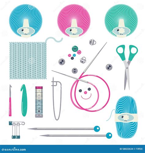 Vector Set Stock Vector Illustration Of Collection Hobby 58022634