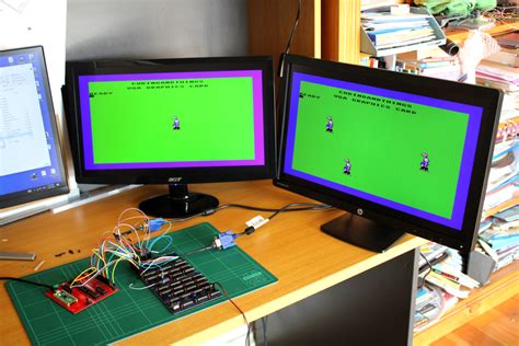 Worlds First Dual Monitor Homebrew Vga Card Rbeneater