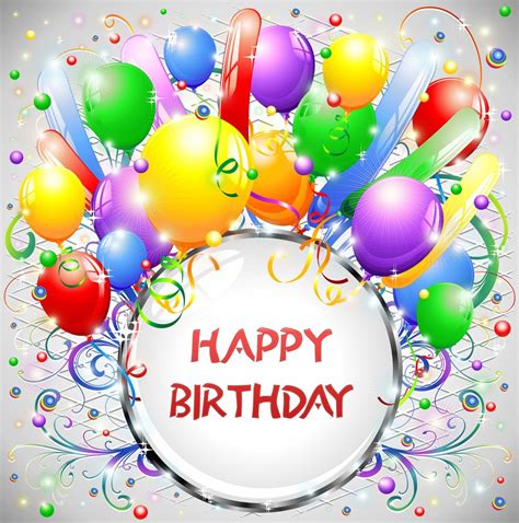 Colorful Happy Birthday With Balloons Pictures, Photos, and Images for ...