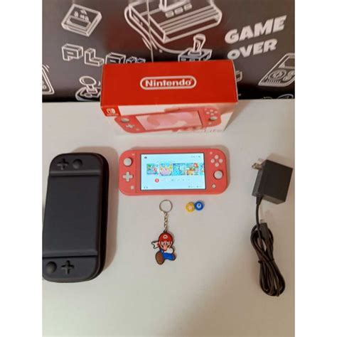 Nintendo Switch Lite Desbloqueado 128gb Shopee Brasil