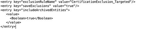 exclusion not showing for targeted certification iiq discussion and