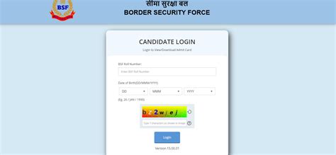 Bsf Ro Rm Admit Card 2023 Out Download Hc Hall Ticket
