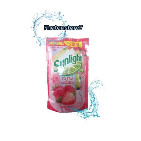 Jual Sunlight Extra Korean Strawberry 80 Ml Sunlight Cairan Pencuci