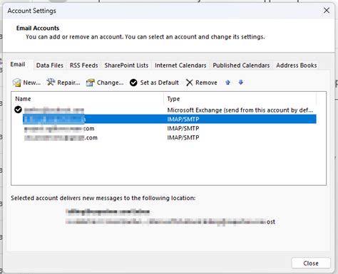 Check And Locate Outlook Email Settings Secureax Knowledgebase