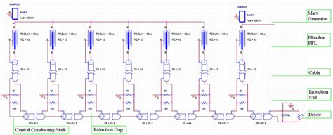 Color Electrical Schematic Diagram Of The Injector Cathode Side