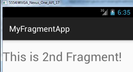 Adding Fragments Dynamically In Android Application