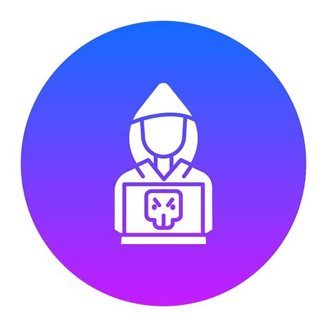 Premium Vector Hacker Vector Illustration