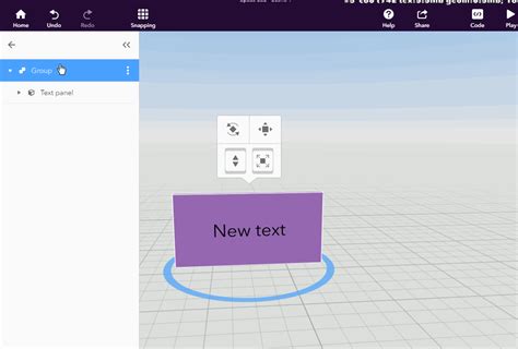 Is It Possible To Code A Grouped Panel And Text Coblocks Delightex