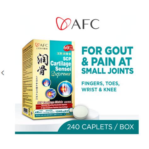 Jual Afc Japan Scp Cartilage Sensei Supreme Dietary Supplement Tablet