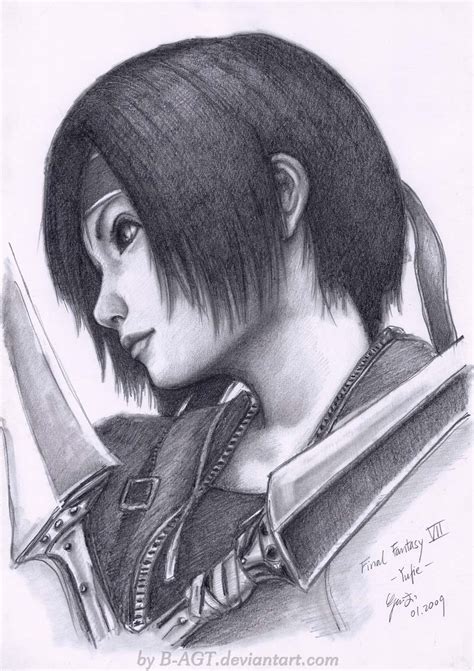Yuffie Kisaragi From Final Fantasy Game Art Game Art Hq
