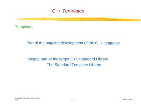 Templates In C Ppt Free Power Point Template Ppt Template