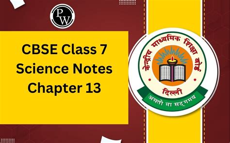 Cbse Class 7 Science Notes Chapter 13 Motion And Time