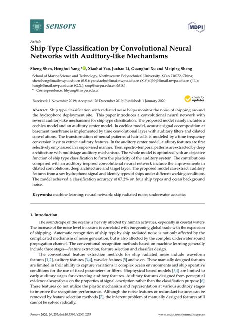 Pdf Ship Type Classification By Convolutional Neural Networks With