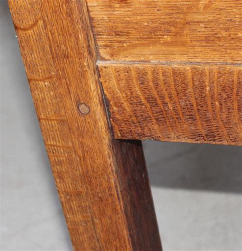 Bargain Johns Antiques Antique Mission Oak Desk L And Jg Stickley
