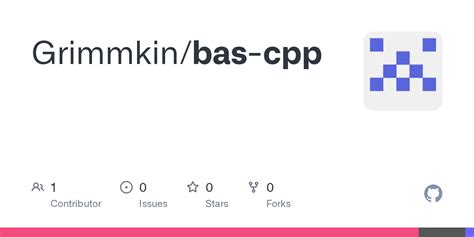 Github Grimmkinbas Cpp