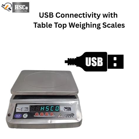 USB Port Customized Scale