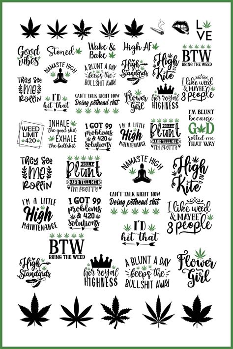 Weed Svg Bundle Master Bundles