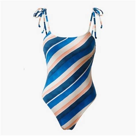 Handm Swim New Lemlem X Hm High Leg Striped Bathing Suit Poshmark