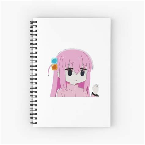Bocchi The Rock Hitori Gotou Spiral Notebook For Sale By Akarishi