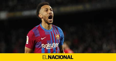 El Barça vende a Aubameyang al Chelsea por 12 millones de euros