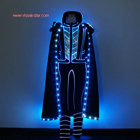 Led Knight Costume Led Cloak Led Suit