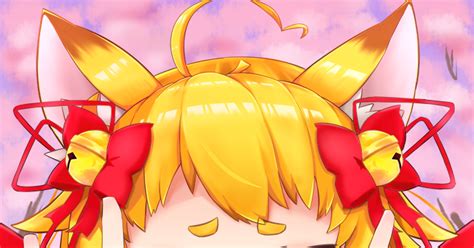 オリジナル イマジナリー爆乳メスガキまろ眉のじゃロリババアお狐様えまるちゃん 謳歌cg研究所のイラスト Pixiv