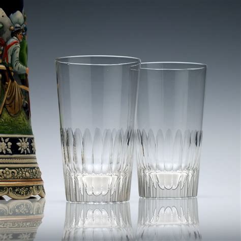 Pair Of Antique 19th Century Glass Tumblers C1890 2018072204