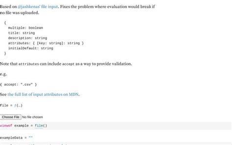 Better File Input Ikesau Observable