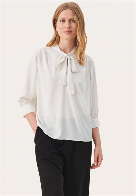 Part Two Alenapw Bl Blouse Coconut Milkwhite Zalandoie