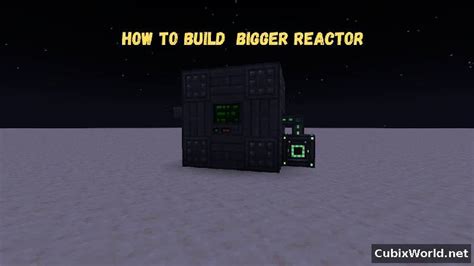 Bigger Reactors 1165 мод Майнкрафт