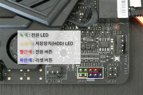 It애정남 복잡한 데스크톱 조립 프론트패널은 어떻게 꽂나요
