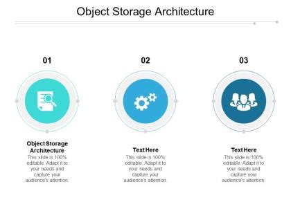 Object Storage Architecture PowerPoint Presentation And Slides PPT