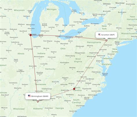 Flights From Wilkes Barre To Birmingham Avp To Bhm Airlines And Best