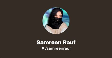 Samreen Rauf Linktree