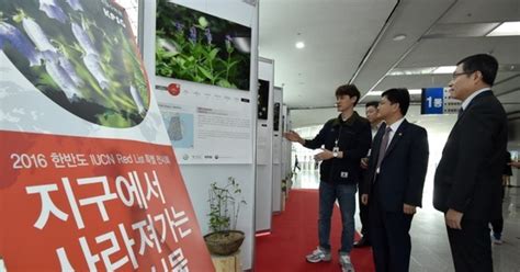 산림청 멸종위기 한국 특산식물 전시회 개최