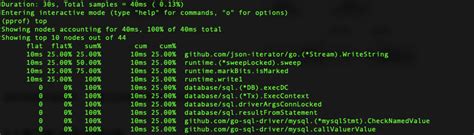 Golang性能分析工具pprof使用总结 Gitlib
