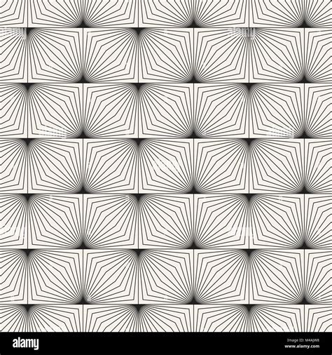 Vector Seamless Lattice Pattern Modern Stylish Texture With Monochrome