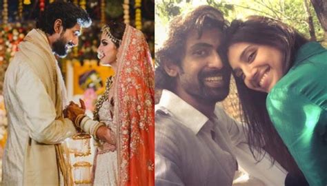 Rana Daggubati And Miheeka Bajajs Picture From A Pre Wedding Ceremony