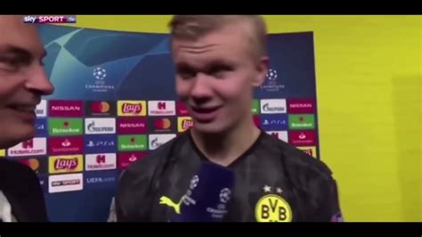 Erling Haaland Funniest Interviews😂😂 Youtube