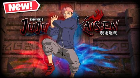 The New Mythic Update Jujutsu Kaisen In Fortnite Youtube