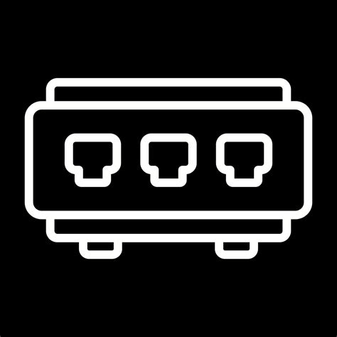 Network Switch Vector Icon 36929354 Vector Art At Vecteezy
