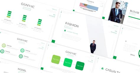 Modèle Powerpoint Fashion Con Casualty Minimalizm