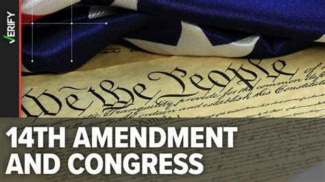 ‘disqualification Clause In 14th Amendment Applies To Congress