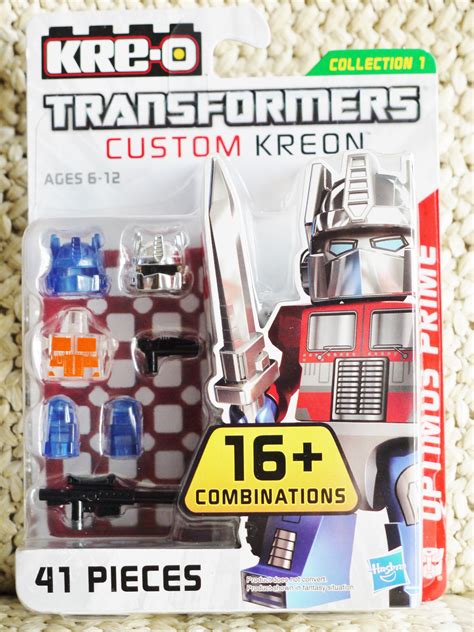 Hasbro Kre O Minifigures Transformers Custom Kreon Collection 1 Full