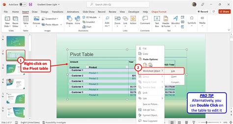 How To Export Excel Pivot Chart To Powerpoint Design Talk