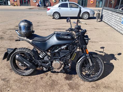 Купить б у Husqvarna Svartpilen 401 инжектор 6 передач в Москве чёрный