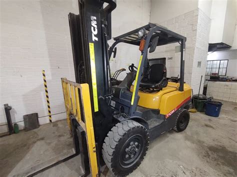 Montacargas De 3 5 Toneladas Tcm Gas Gasolina Omaqui