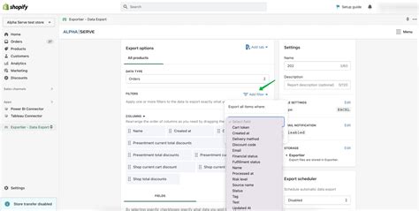 Shopify Data Export How To Export Any Shopify Data To CSV EXCEL