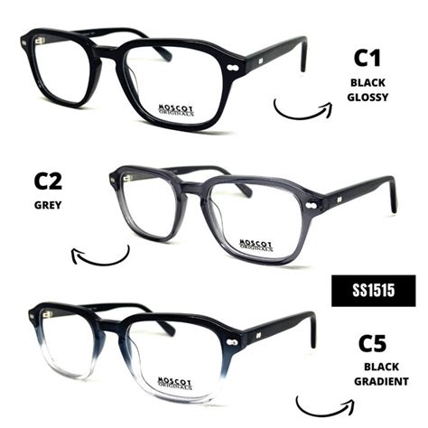 Jual Frame Kacamata Pria Wanita Mct Ss1515 Lebar Frame 140 Size 50 Bridge 21 Full Frame Model